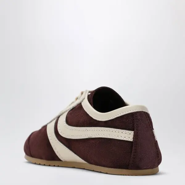 Dries Van Noten Suede Lace-up Sneakers - Purple