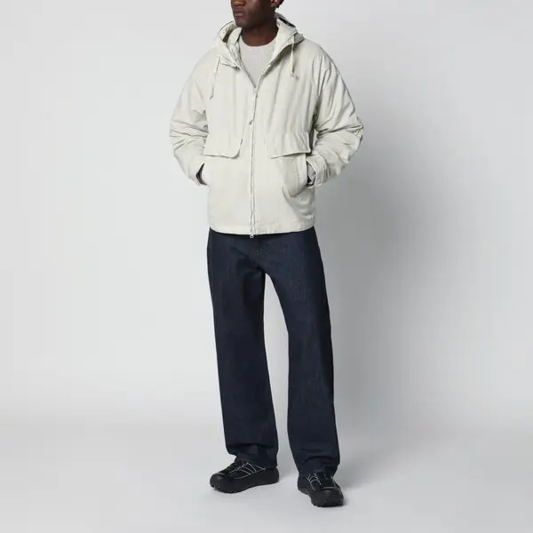 C.P. COMPANY Hooded Jacket With Goggle Lenses - Metal