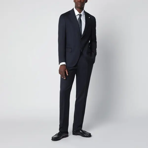 LUIGI BIANCHI Single-breasted Wool Suit