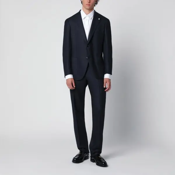 LUIGI BIANCHI Single-breasted Wool Suit