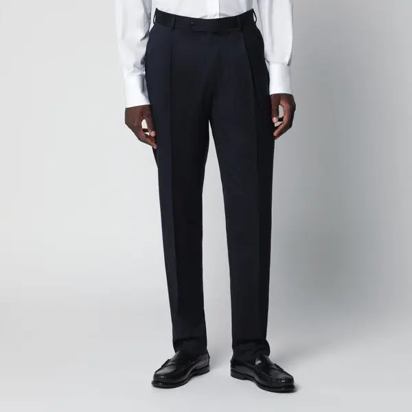 LUIGI BIANCHI Double-breasted Wool Suit
