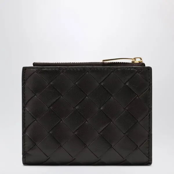 Bottega Veneta Small Fondant Intrecciato Bi-fold Wallet