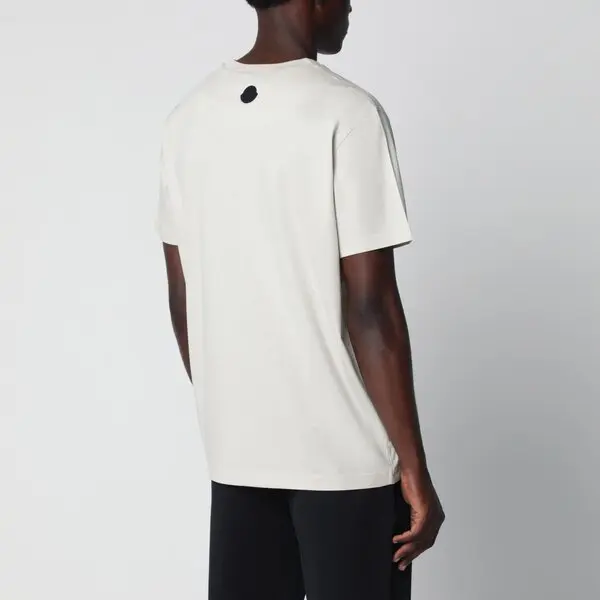 Moncler Cotton T-shirt With Embroidered Logo