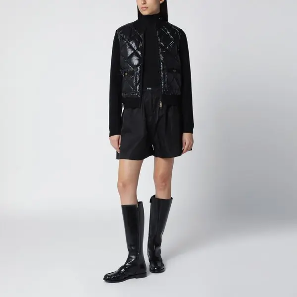 Moncler Quilted Zip-up Sweatshirt