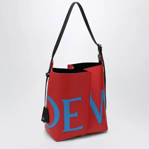Loewe Large Bilbao Bucket Bag - Red