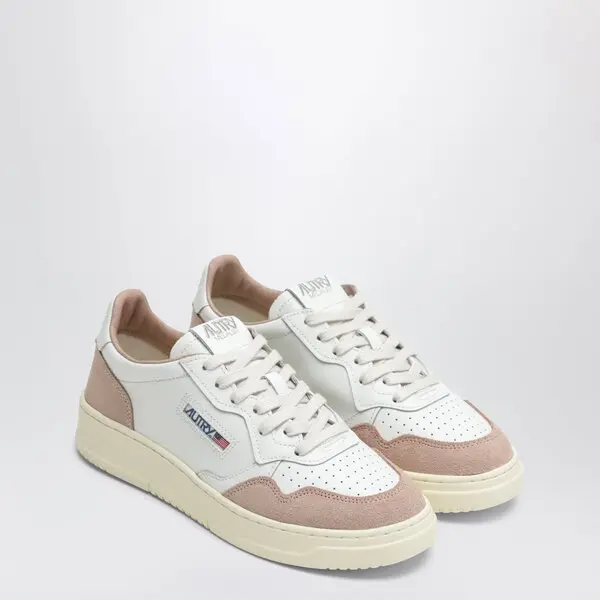 AUTRY Medalist Low Sneakers In Leather And Suede - White