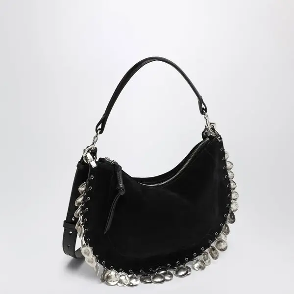 Isabel Marant Étoile Oskan Soft Zipped Bag In Suede With Medals