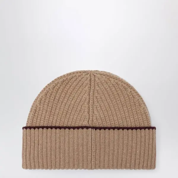 Chloé Wool And Cashmere Beanie - Brown