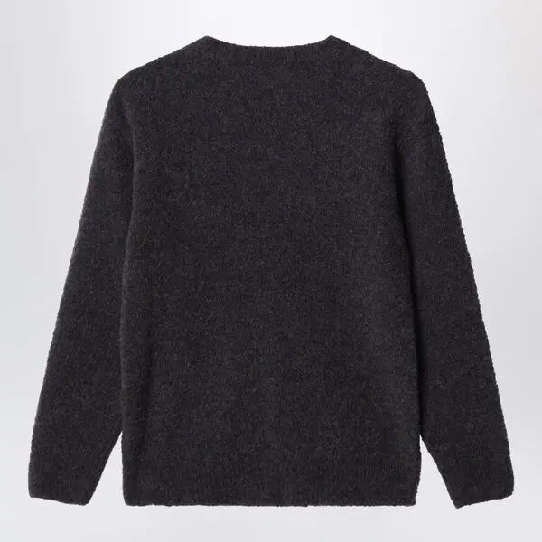DOUUOD Ebony Bouclé Knit Sweater