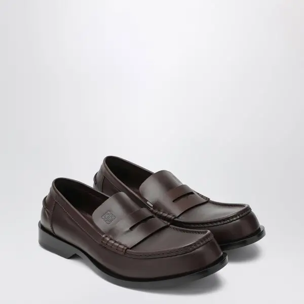 Loewe Bobine Loafers In Shiny Calfskin