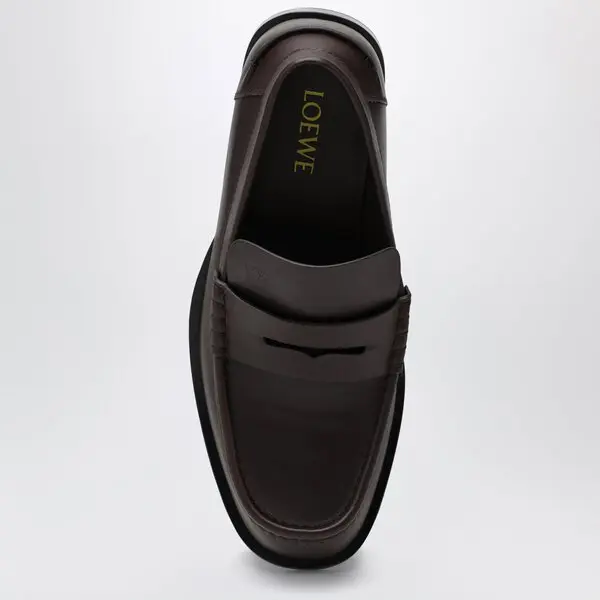Loewe Bobine Loafers In Shiny Calfskin