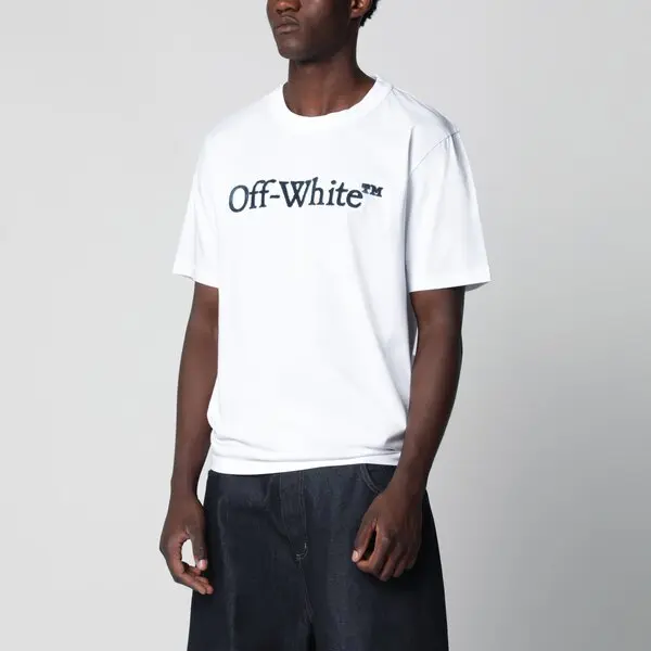 OFF-WHITE™ T-shirt With Embroidered Logo