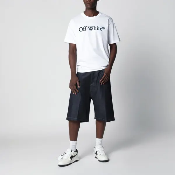 OFF-WHITE™ T-shirt With Embroidered Logo
