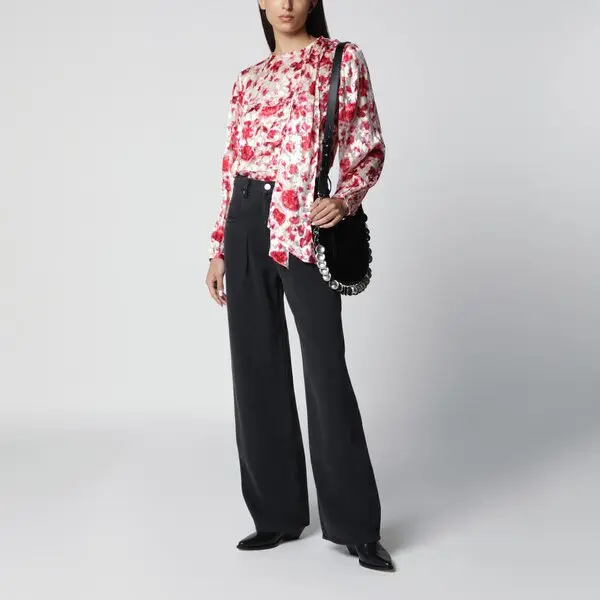 Isabel Marant Étoile Rodayna Wide-leg Jeans - Black