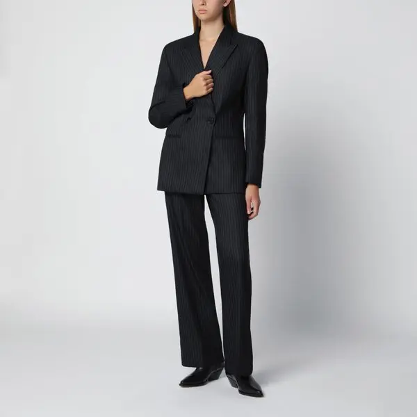 Isabel Marant Étoile Pinstripe Wool-blend Trousers