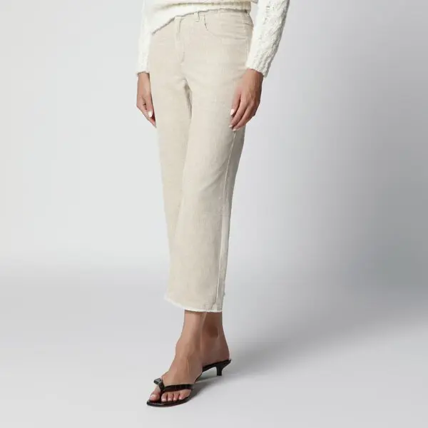 Isabel Marant Étoile Cru Corduroy Capri Trousers