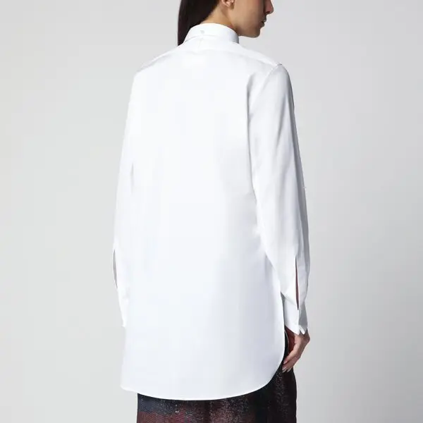 MAISON MARGIELA Long-sleeve Cotton Poplin Shirt