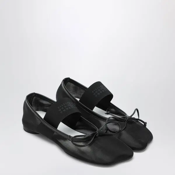 MAISON MARGIELA Numeric Anatomic Ballerina Flats In Nylon And Leather