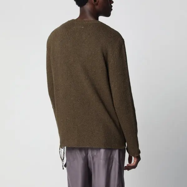 MAISON MARGIELA Wool Blend Crewneck Sweater