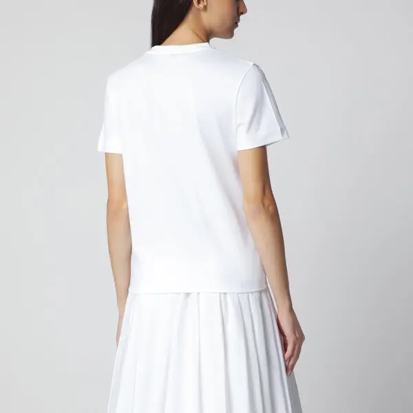Jacquemus Fitted T-shirt With Grosgrain Logo Detail