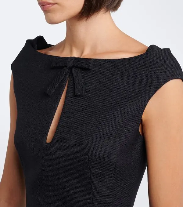 SHUSHU/TONG Bow Detail Off-shoulder Top