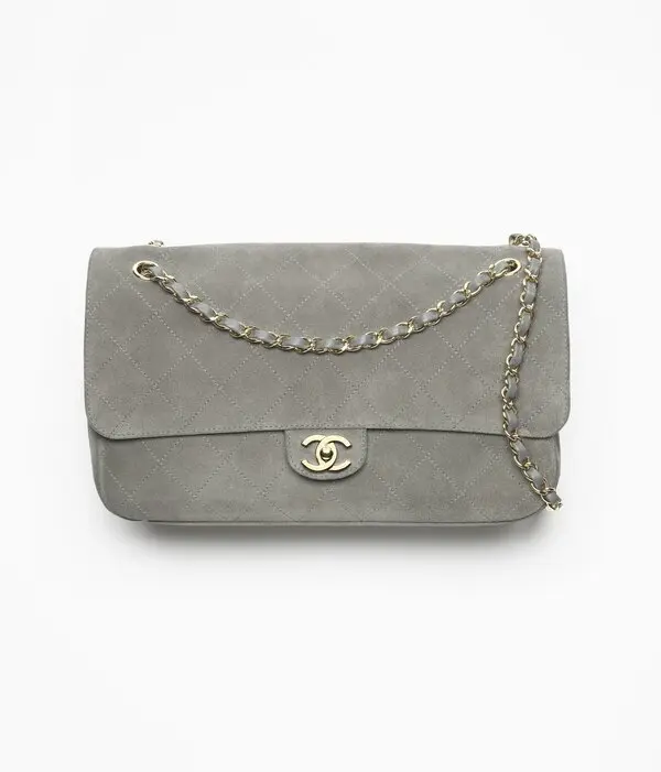 Chanel Maxi Flap Bag - Dark Gray