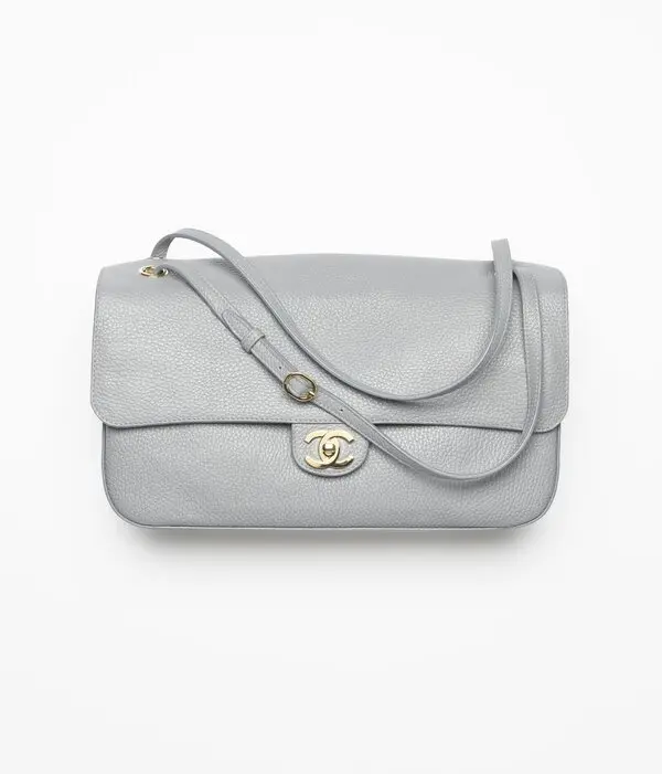 Chanel Maxi Flap Bag - Gray