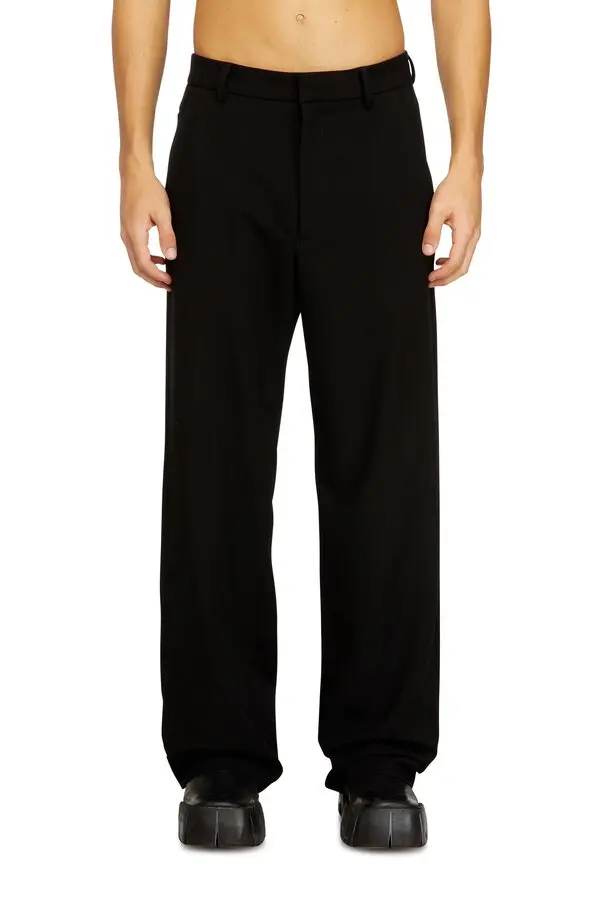 DIESEL® Tailored Pants - Black