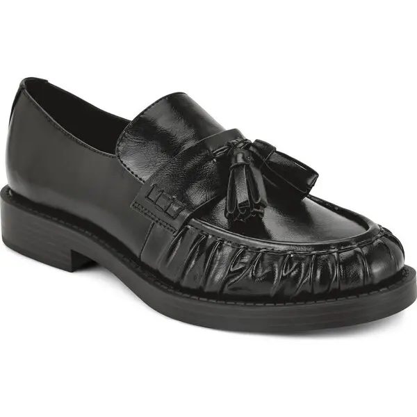 Nine West Gersen Tassel Loafer - Black