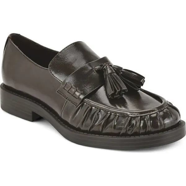 Nine West Gersen Tassel Loafer - Dark Brown