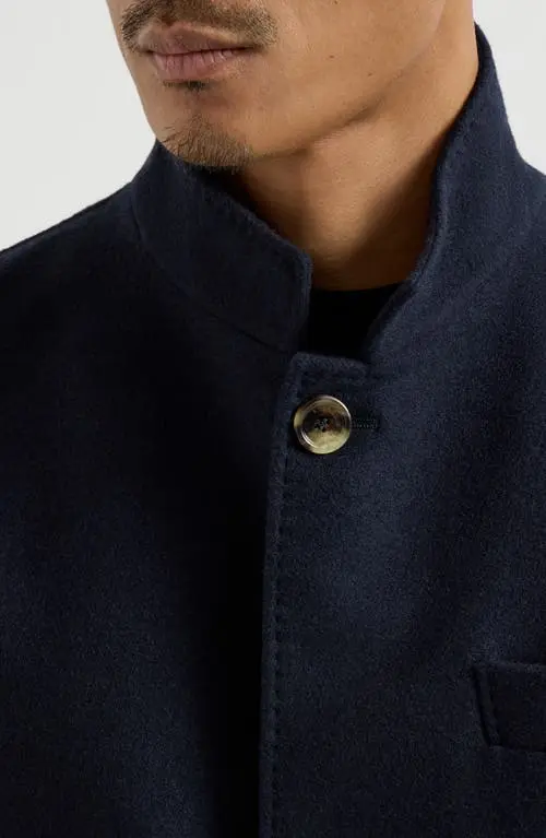 Brunello Cucinelli Lightweight Water-resistant Cashmere Blazer - Navy Blue