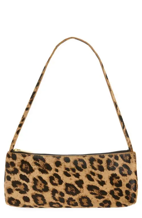 MANSUR GAVRIEL Gaia Genuine Calf Hair Baguette Bag - Leopard