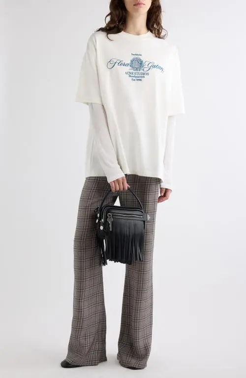 Acne Studios Edra Embroidered T-shirt