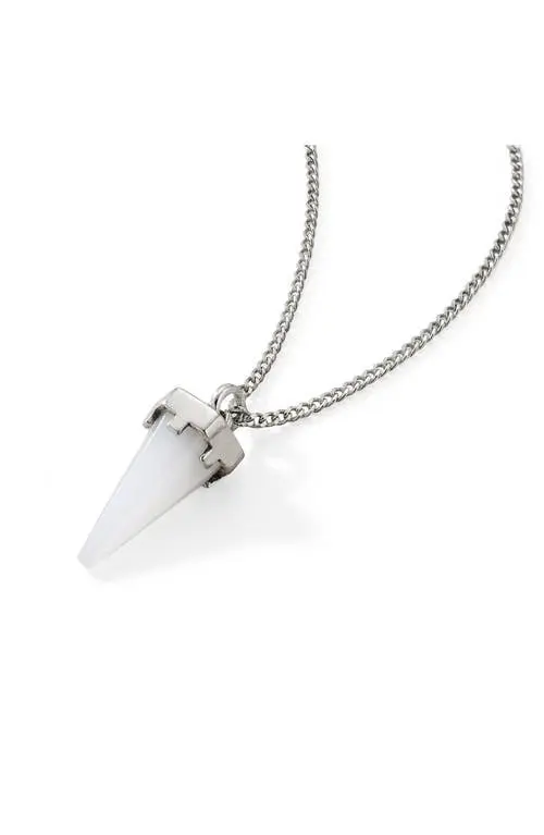 ALLSAINTS Quartz Spike Pendant Necklace