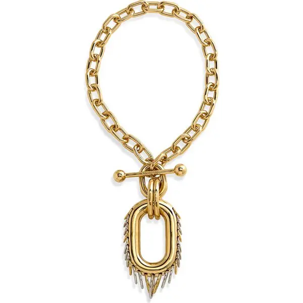 Rabanne Toggle Necklace - Gold