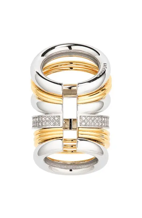 Rabanne Punk Two-tone Single Ear Cuff