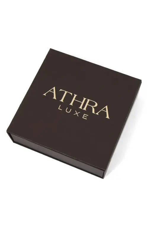 ATHRA LUXE Imitation Pearl & Cross Linear Drop Earrings - Gold