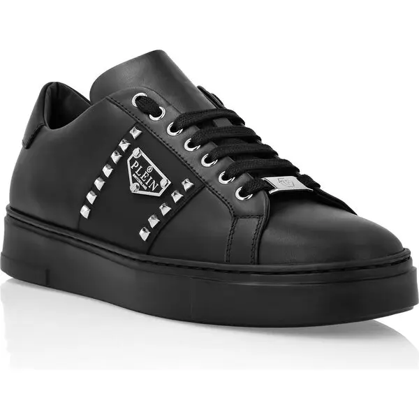 Philipp Plein Lo-top Sneakers Hexagon Luxe - Black/black