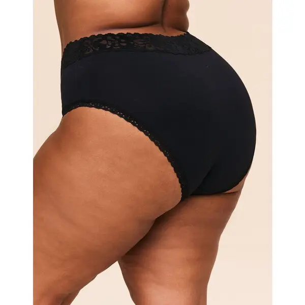 ADORE ME Colline High Waisted Panties - Black
