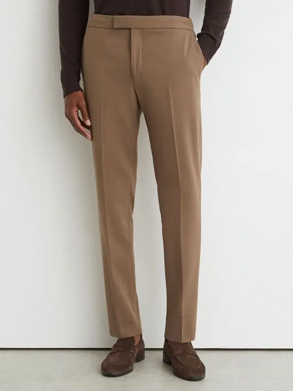REISS Found Slim-fit Stretch Drawstring Trousers