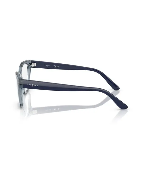 VOGUE EYEWEAR Pillow Eyeglasses - Transparent Blue