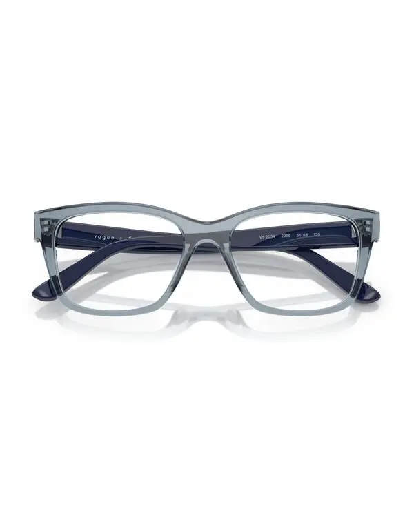 VOGUE EYEWEAR Pillow Eyeglasses - Transparent Blue