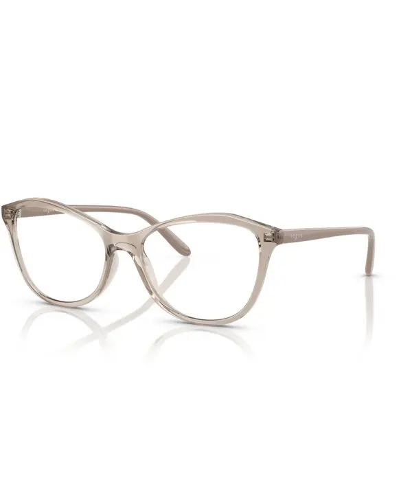 VOGUE EYEWEAR Full Rim Eyeglasses - Transparent Caramel