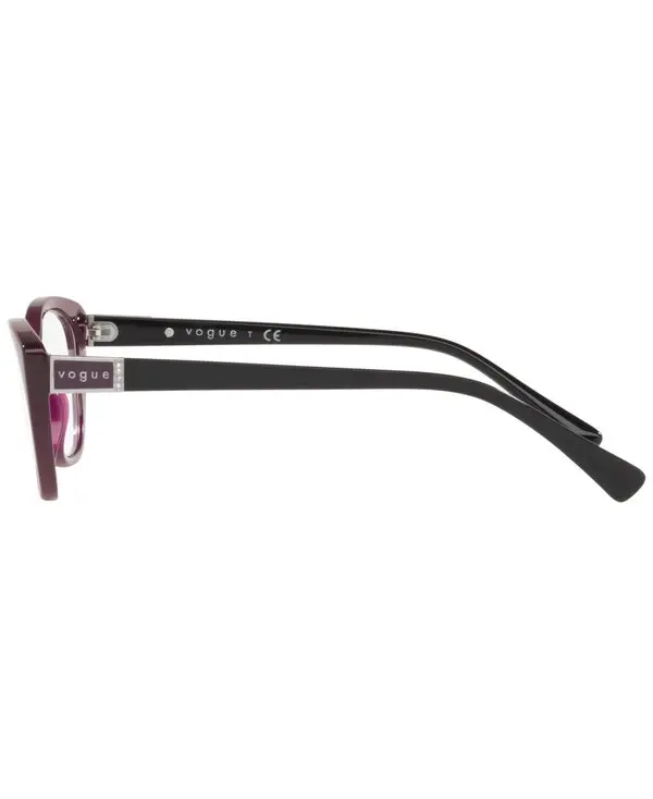 VOGUE EYEWEAR Oval Eyeglasses With Embellishments