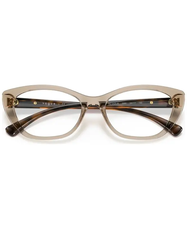 VOGUE EYEWEAR Oval Eyeglasses With Embellishments
