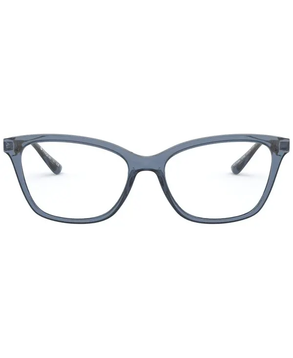 VOGUE EYEWEAR Vo5285 Square Eyeglasses - Transparent Blue