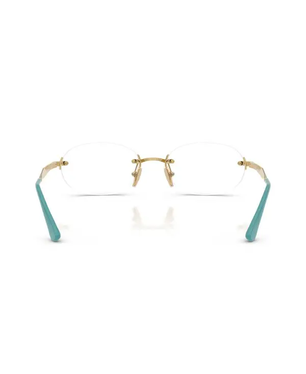 VOGUE EYEWEAR Oval Rimless Eyeglasses