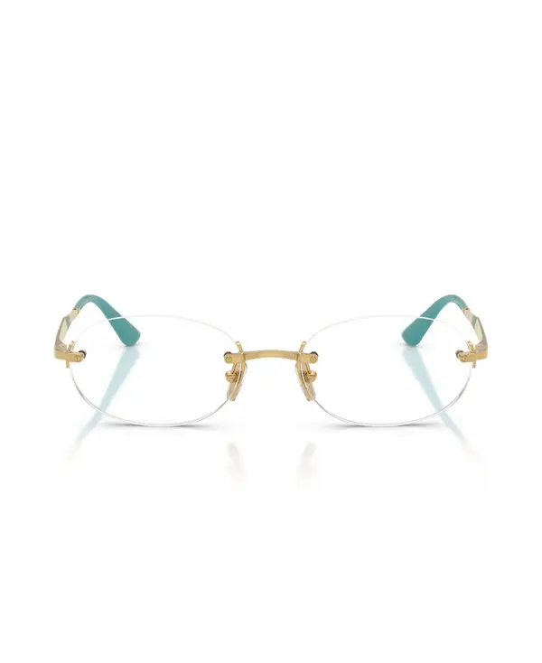 VOGUE EYEWEAR Oval Rimless Eyeglasses