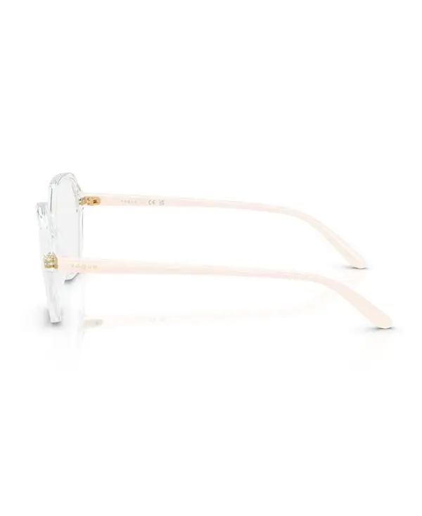 VOGUE EYEWEAR Irregular Frame Eyeglasses - Transparent