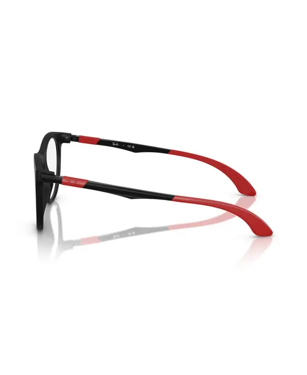 Ray-ban Child Full Rim Round Frame Eyeglasses - Matte Black